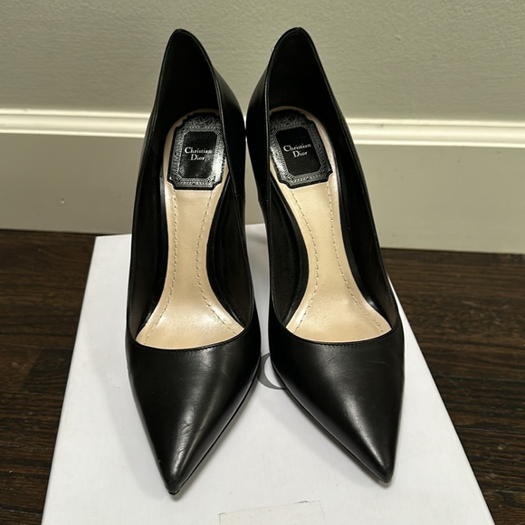 Dior | Shoes | Christian Dior Black Heels | Poshmark